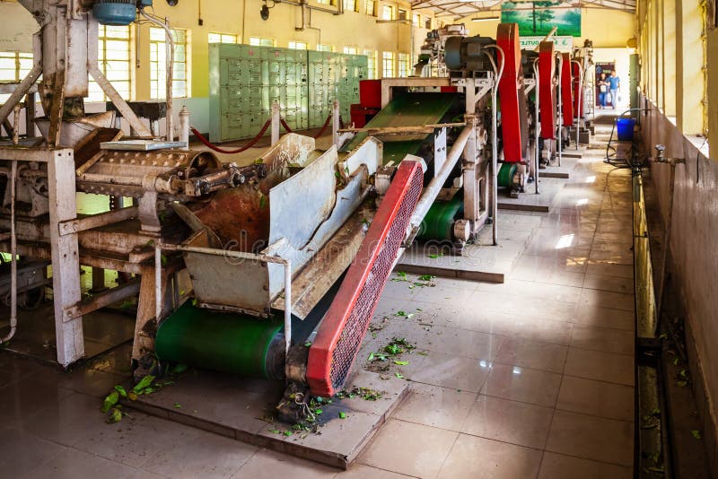 Machines Inside the Tea Factory Editorial Stock Image - Image of nuwara ...
