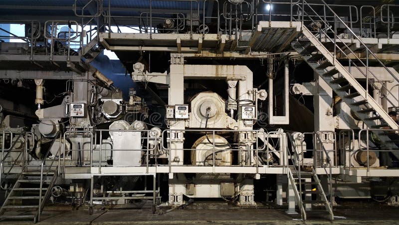 Machines for the Production of Dry Pulp Stock Photo - Image of italy ...