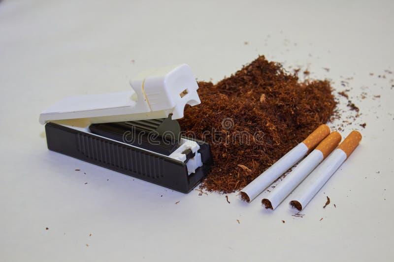 Machines for Stuffing Cigarettes, a Device for Rolling a Cigarette with ...