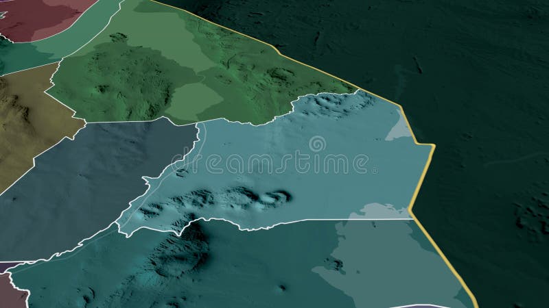 Machinga, Malawi - Highlighted. Administrative Stock Illustration ...