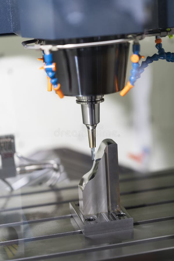 Machining Automotive Part by Cnc Turning Machine Stock Photo - Image of ...