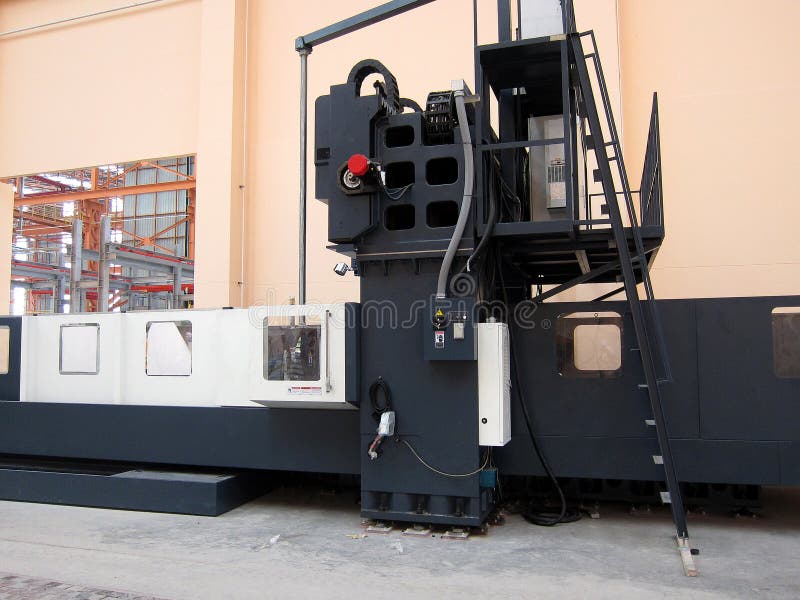 Machining Center stock image. Image of industry, cuttings - 79673219