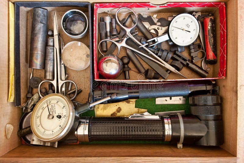 Machinist Tools #3 stock photo. Image of scribe, bits - 11182626