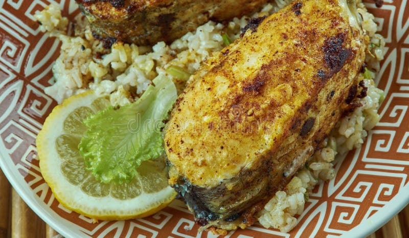 Machli Biryani stock photo. Image of chili, machli, bhuna - 90658034