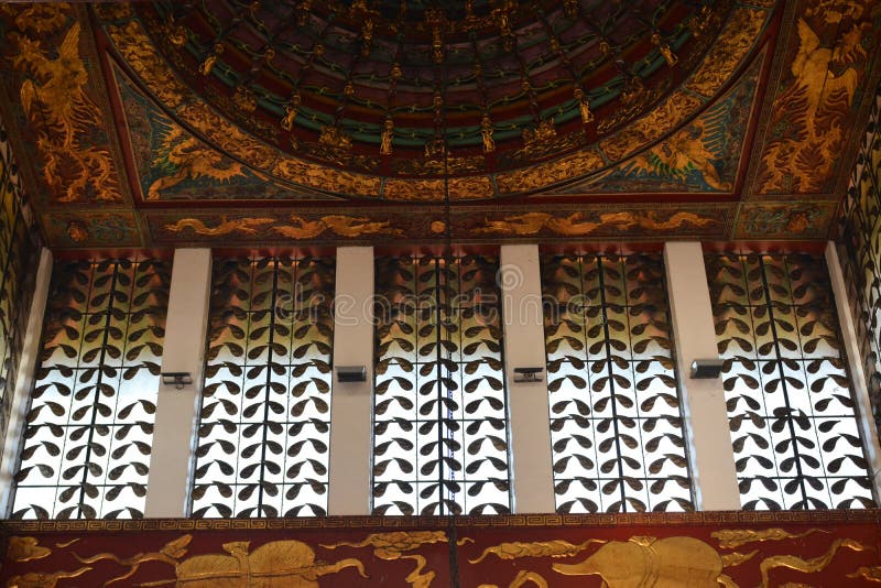 Macho Temple Interior in La Union, Philippines Stock Image - Image of ...