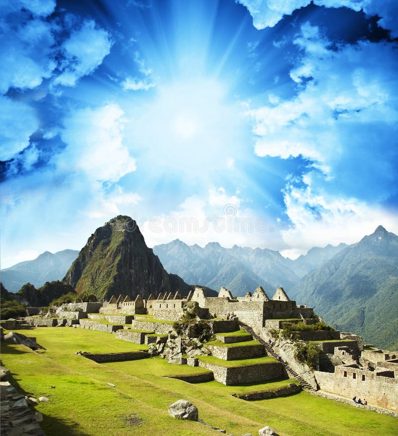 Machu-Picchu stock photo. Image of construction, historic - 12047842