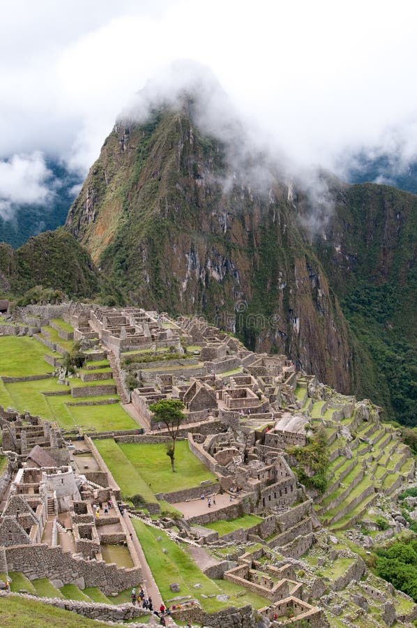Machu Picchu stock image. Image of exploration, buildings - 19552631