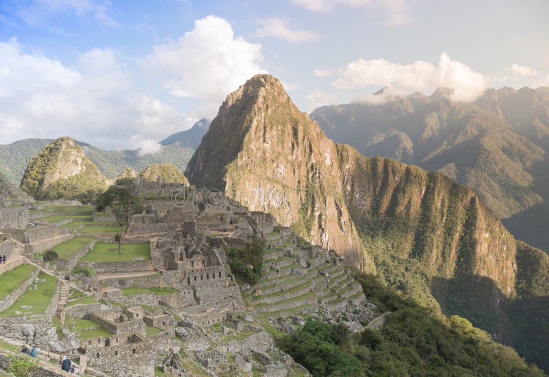 Machu Picchu, the Ancient Inca City in the Andes, Cusco Stock Photo ...