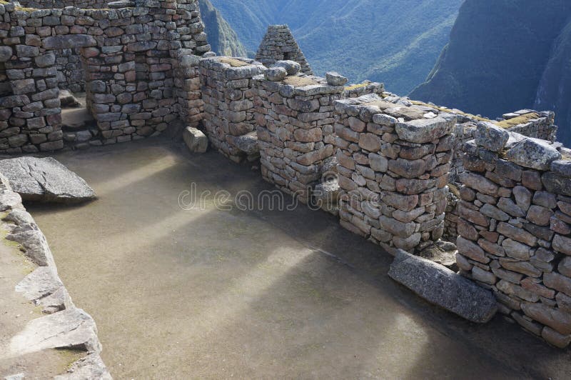 Machu Picchu building stock photo. Image of incas, visited - 55689926