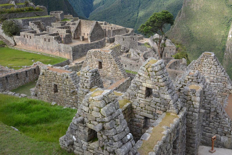 Machu Picchu - Cidade Antiga Dos Incas Imagem de Stock - Imagem de ...