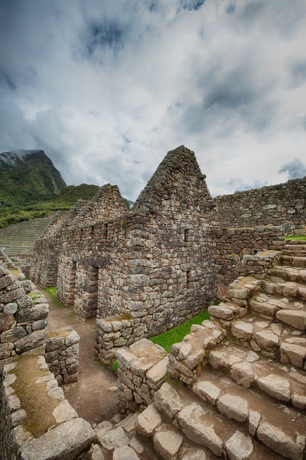 Machu Picchu details stock image. Image of civilization - 40081921