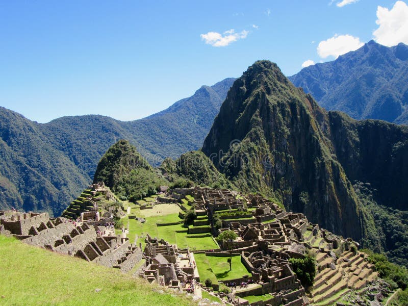 Machu Picchu stock image. Image of ruins, historic, peru - 102658173