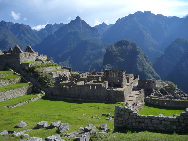 Machu Picchu Inka Sacred Ruin Stock Photo - Image of cusco, latin: 65702644