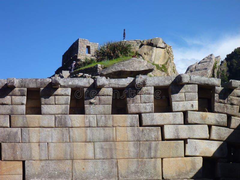 Machu Picchu Inka Sacred Ruin Stock Photo - Image of mist, picchu: 65702658