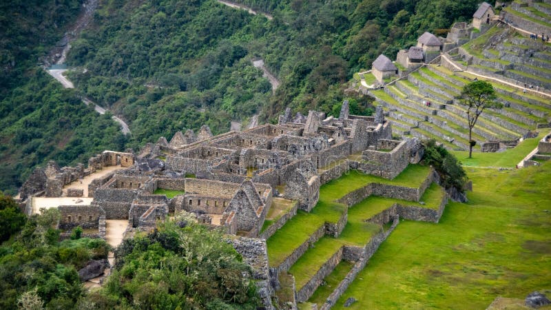 Machu Picchu, La Antigua Ciudad Inca Imagen de archivo - Imagen de ...