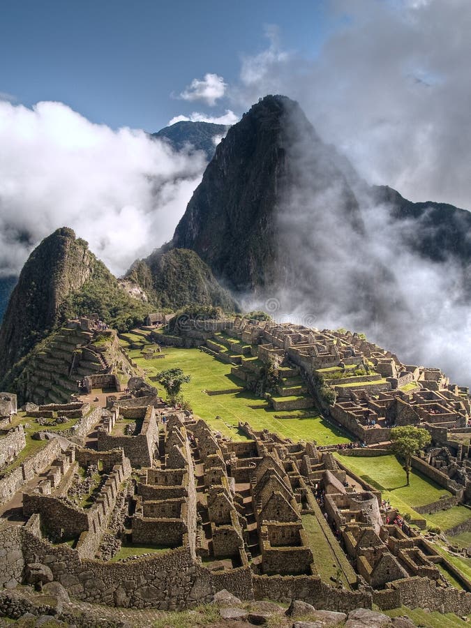 Machu Picchu (Peru) stock image. Image of ridge, civilization - 3918987