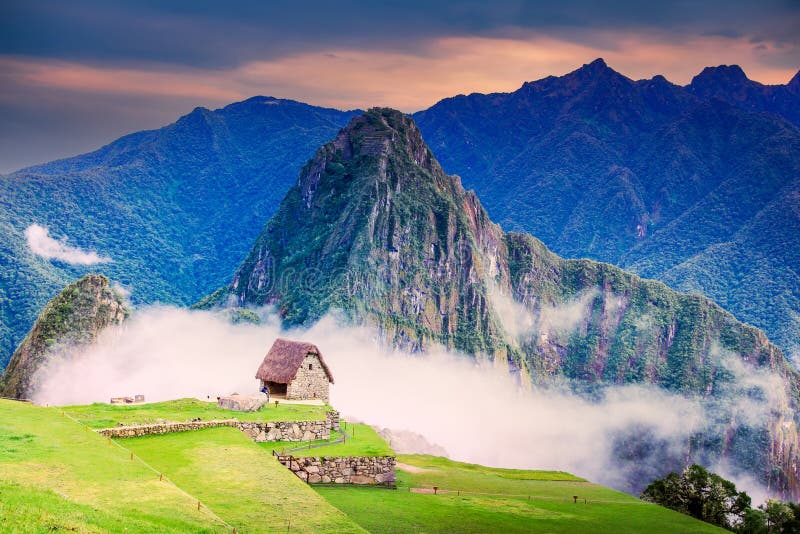 Machu Picchu, Peru - Incan Citadel with Stunning Ruins in Peruvian ... Machu Picchu, Peru - Incan Citadel with Stunning Ruins in Peruvian ...