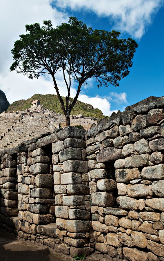 Machu Picchu Peru stock image. Image of inca, sightseeing - 43251877