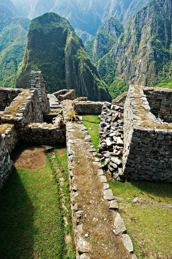 Machu Picchu Peru stock image. Image of inca, sightseeing - 43251877