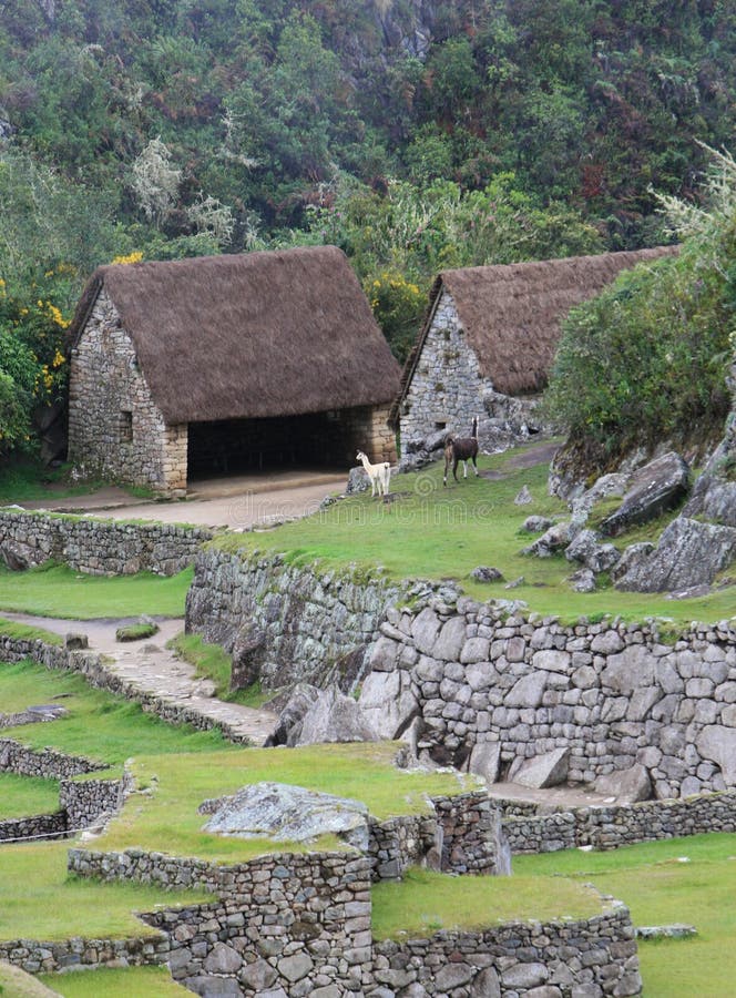 Machu Picchu Stonework stock photo. Image of cusco, macchu - 46410136