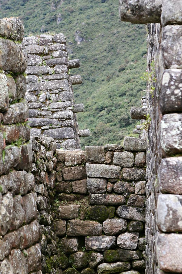 Machu Picchu Stonework stock image. Image of culture - 46705245