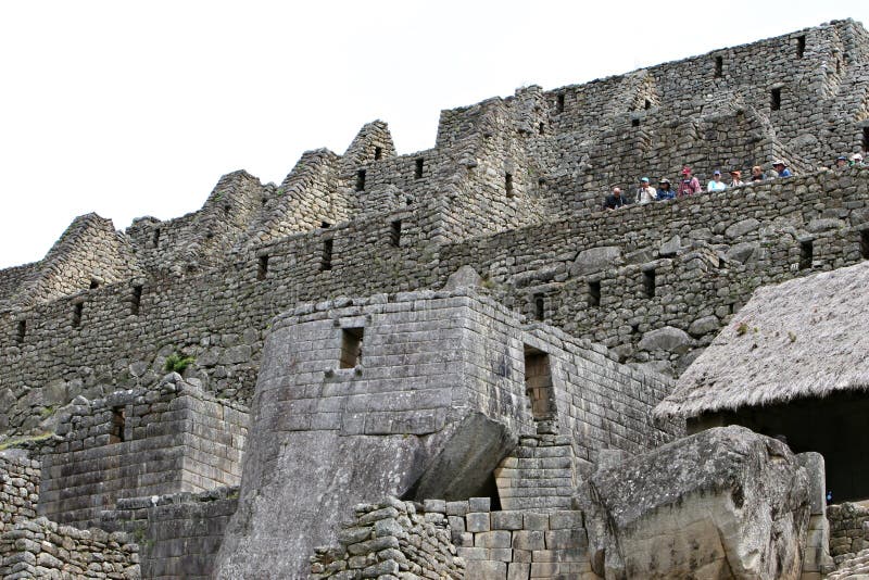 Machu Picchu Stonework editorial photo. Image of destination - 48836461