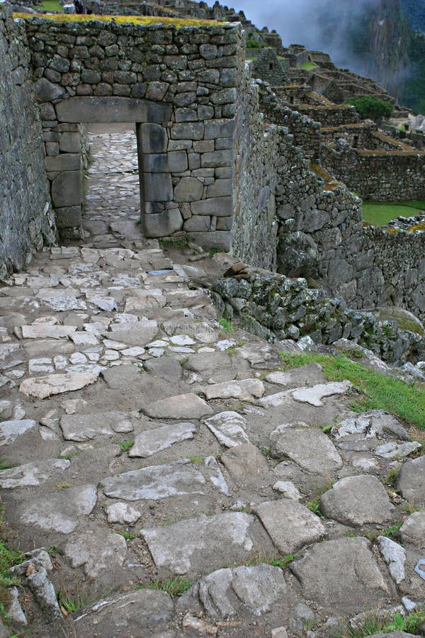 Machu Picchu Stonework stock photo. Image of architecture - 56572658