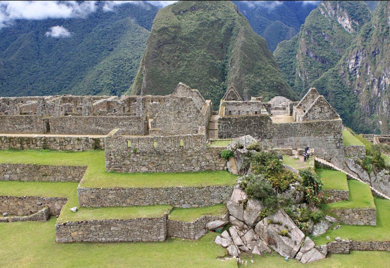 Machu Picchu Stonework stock image. Image of pichu, america - 56572849