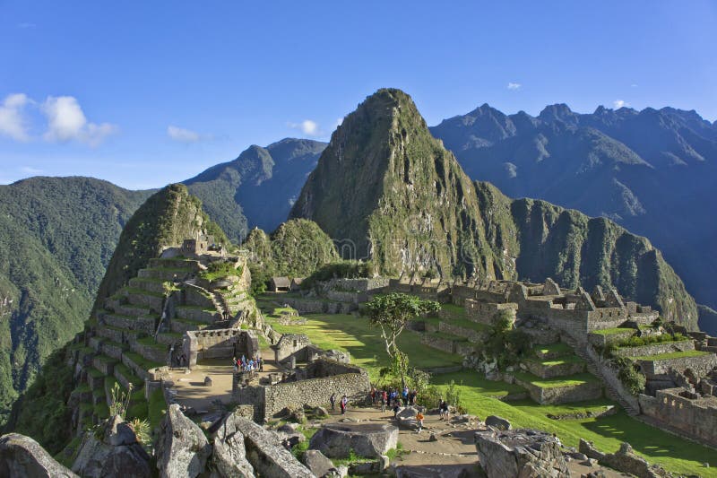 Machu Picchu on a Sunny Day, Peru, South America Editorial Image ...