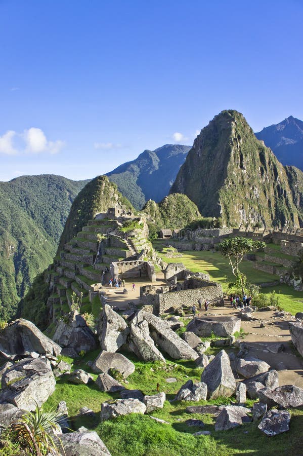 Machu Picchu on a Sunny Day, Peru, South America Editorial Image ...