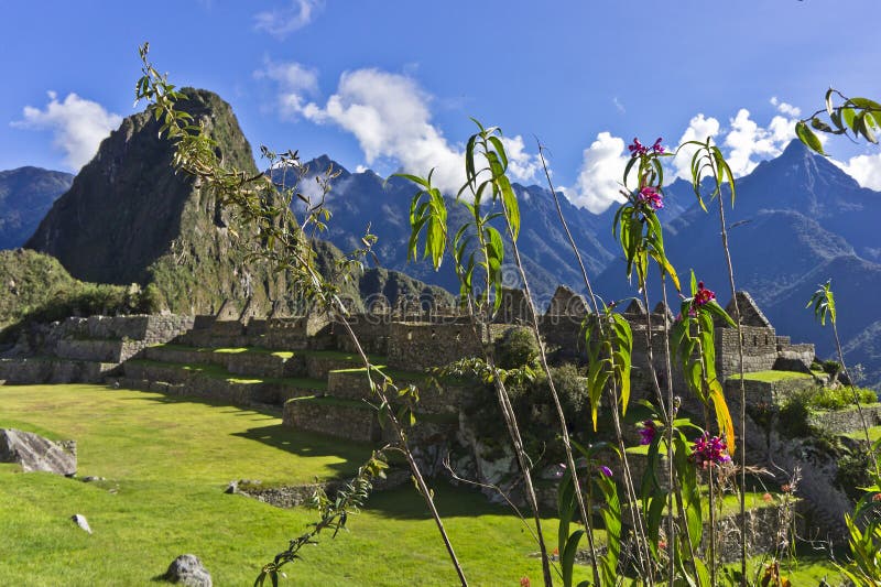 Machu Picchu on a Sunny Day, Peru, South America Editorial Stock Photo ...