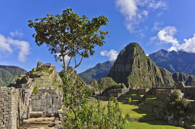 Machu Picchu on a Sunny Day, Peru, South America Editorial Stock Image ...