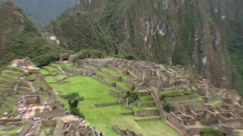 Machu Picchu, Peru. Aerial View Stock Footage - Video of aerial, drone ...