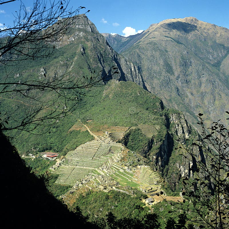 Machu Picchu view stock image. Image of ruin, history - 27284025