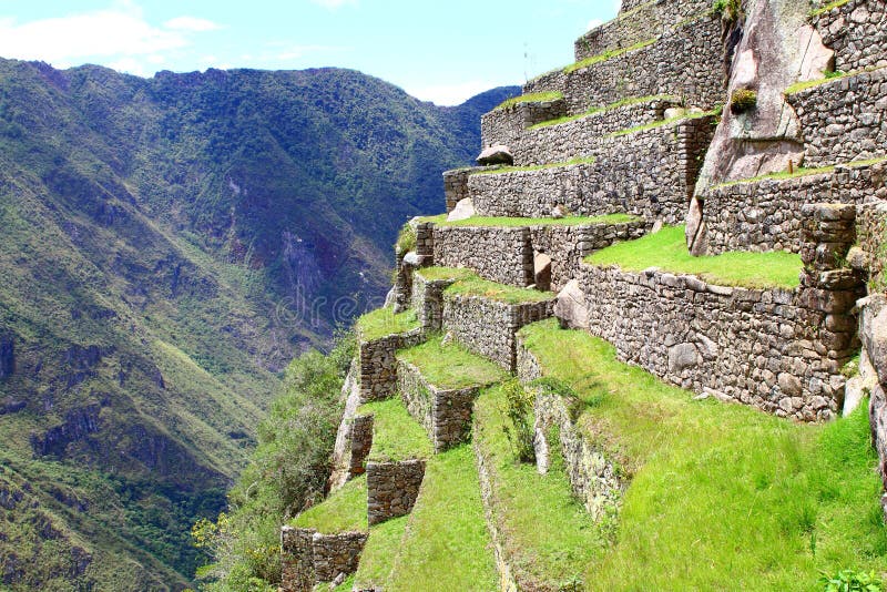 Machu Picchu, World S Wonder. Peru Stock Image - Image of american ...