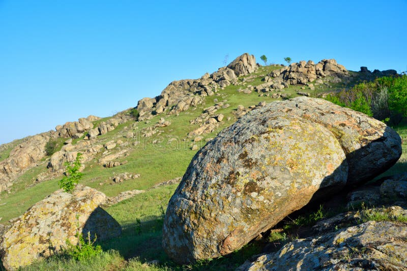 Macin Mountains Landscape stock photo. Image of green - 108051550