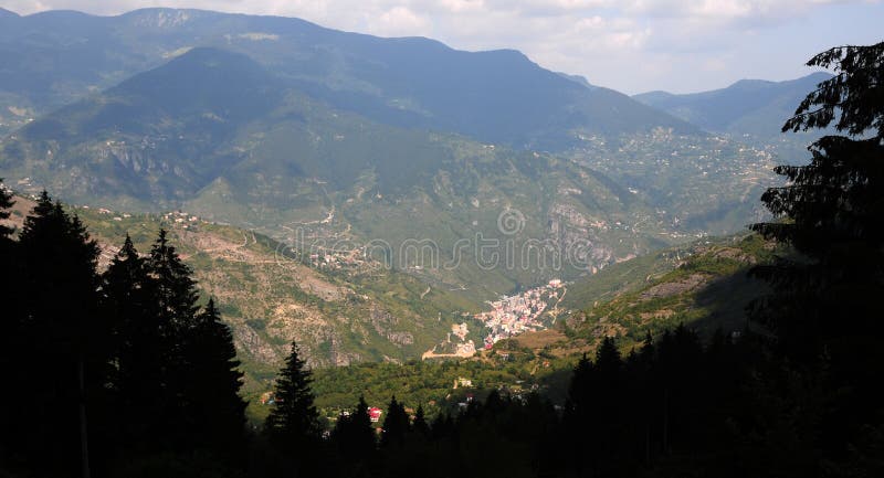 Macka - Trabzon stock image. Image of ridge, tree, forest - 272689313