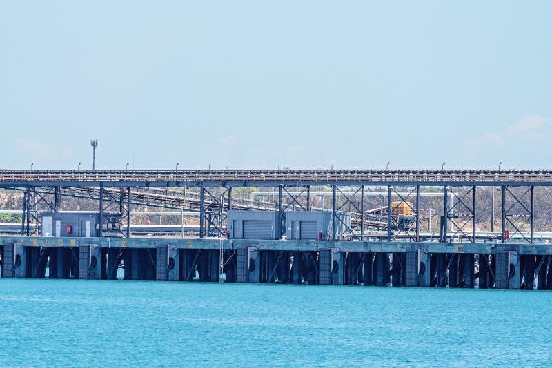A Multi Commodity Ship Loading Australian Port Editorial Photography ...