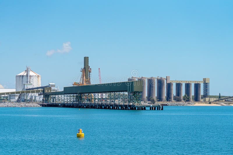 A Multi Commodity Ship Loading Australian Port Editorial Photography ...