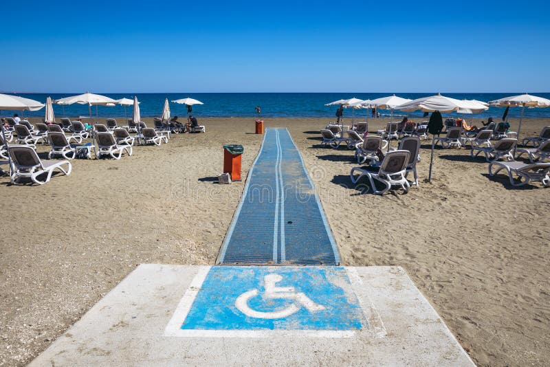 Mackenzie Beach in Larnaca, Cyprus Editorial Photography - Image of ...