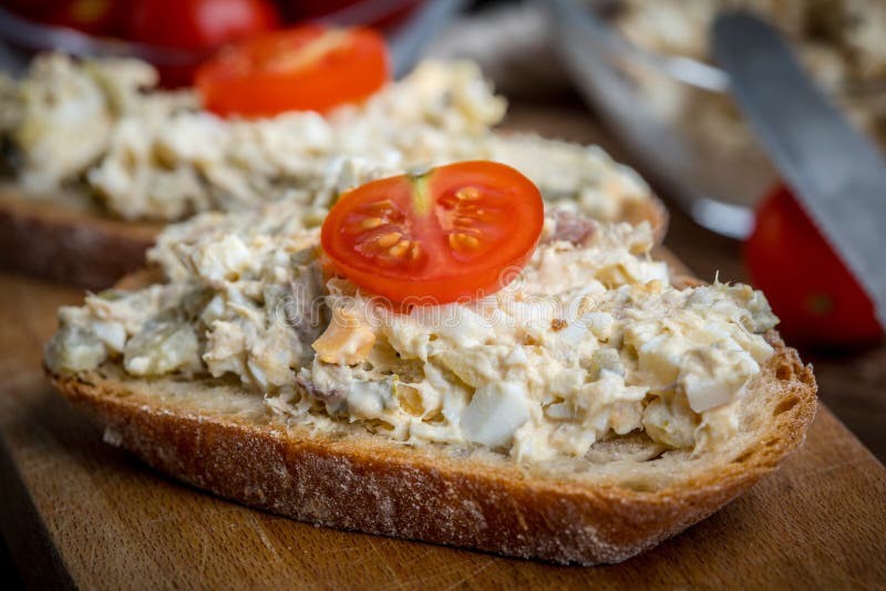 Mackerel fish paste stock image. Image of knife, diet - 191920211