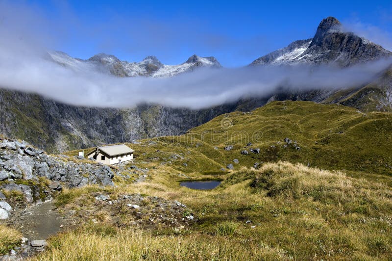 Milford Track Mackay Waterfall, New Zealand Stock Image - Image of ...