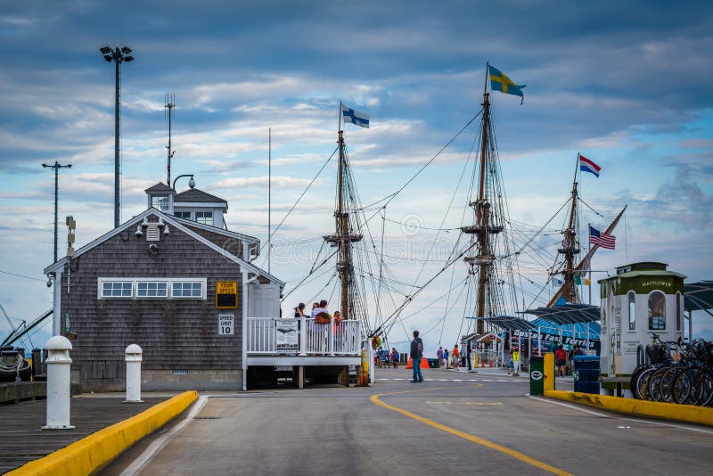 MacMillan Pier, in Provincetown, Cape Cod, Massachusetts. Editorial ...