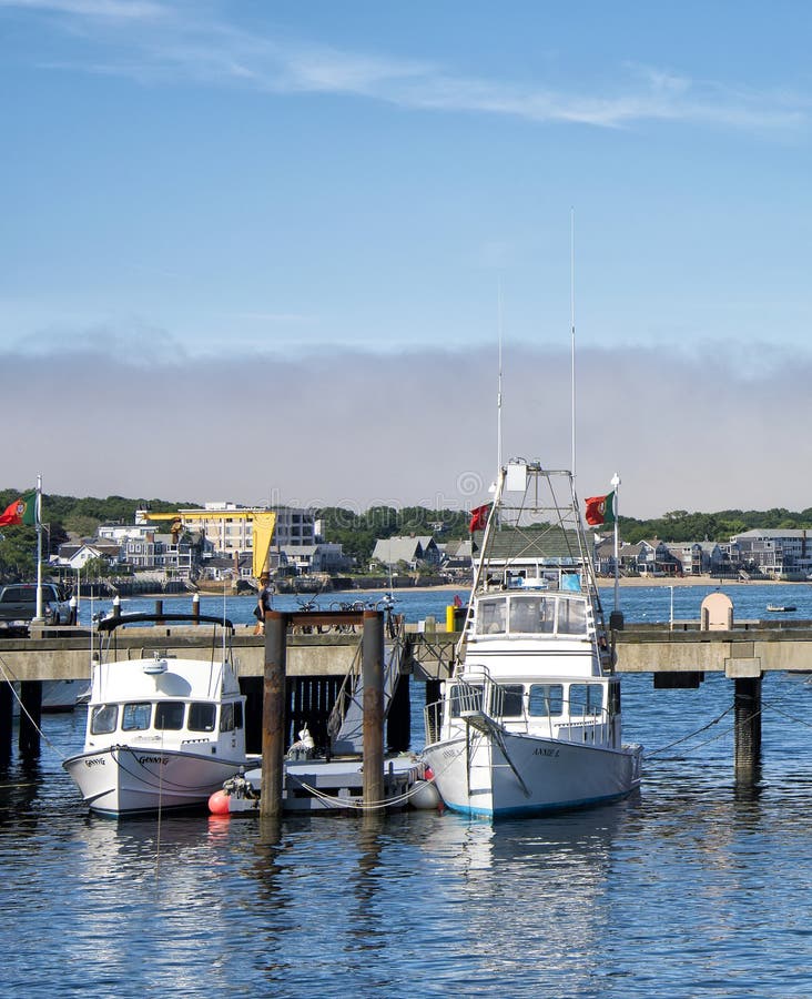 Macmillan Pier and Provincetown Harbor - Massachusetts Editorial ...