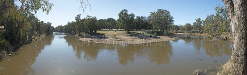 Macquarie River, New South Wales, Australia Stock Image - Image of ...