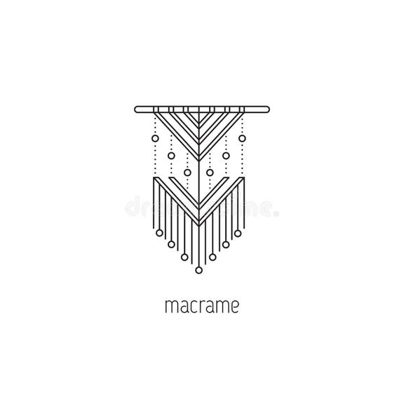 Macrame Logo Stock Illustrations – 221 Macrame Logo Stock Illustrations ...