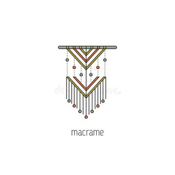 Macrame Logo Stock Illustrations – 242 Macrame Logo Stock Illustrations ...