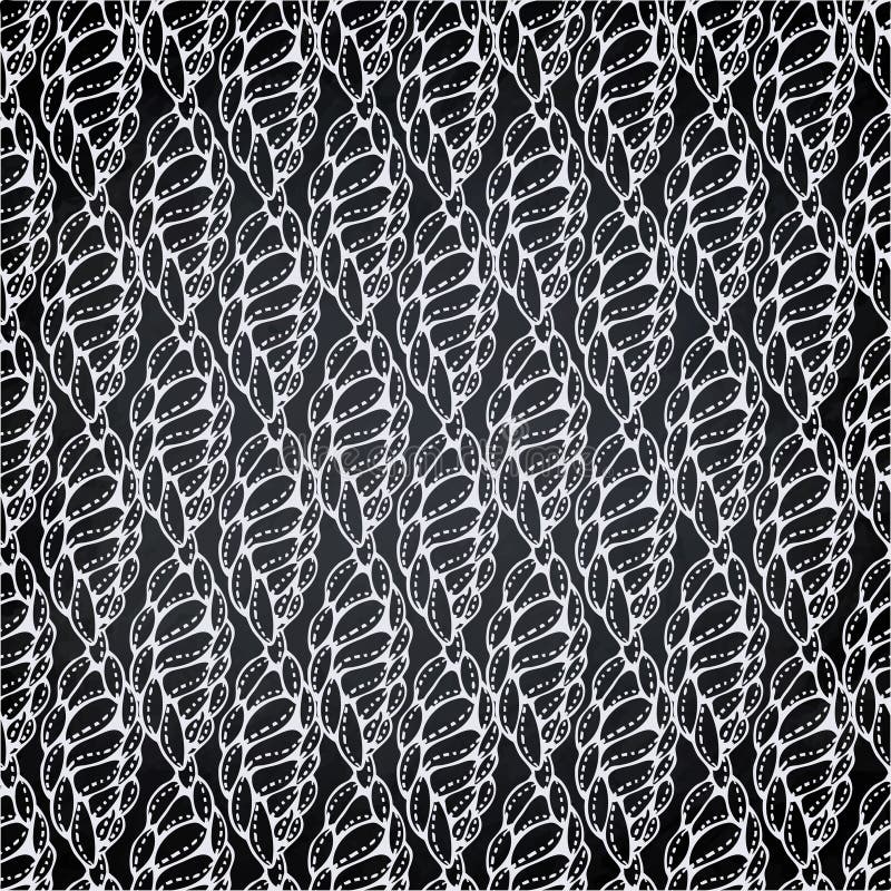 Macrame Seamless Pattern Made of Ropes. Vector Endless Textile B Stock ...