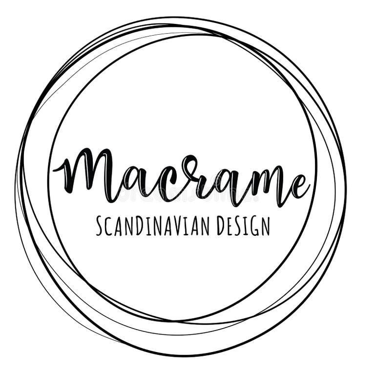 Macrame Logo Stock Illustrations – 242 Macrame Logo Stock Illustrations ...