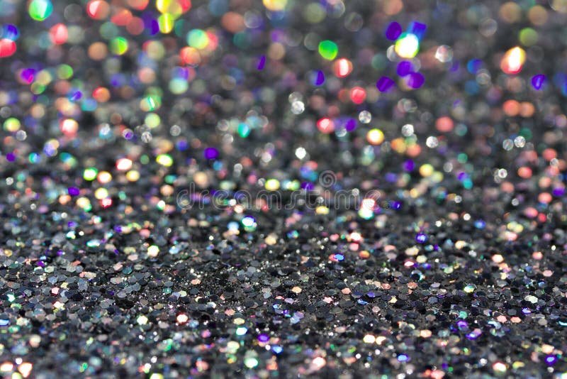 Macro Abstract Art Background of Bright Silver Glitter Texture Stock ... Macro Abstract Art Background of Bright Silver Glitter Texture Stock ...